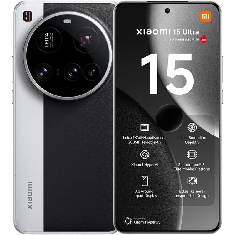 Xiaomi 15 Ultra 5G Dual Sim 16GB / 512GB - Silver - EUROPA | Tecnosell